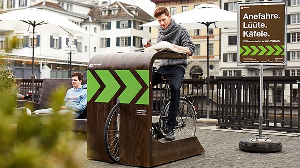 Das erste «Velokafi» in Zürich im Test - Audio & Podcasts - SRF