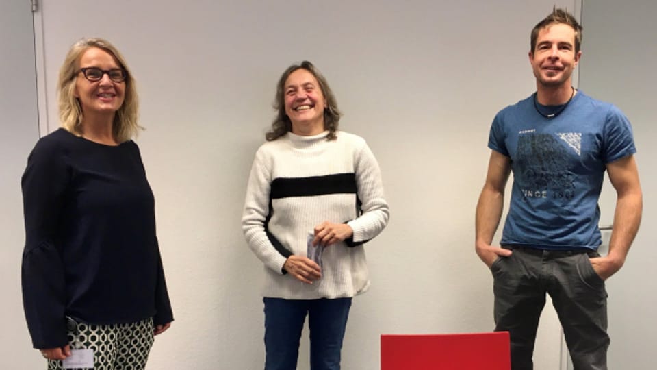 Astrophysikerin Ruth Durrer und Extrem-Bergsteiger Daniel Arnold ...