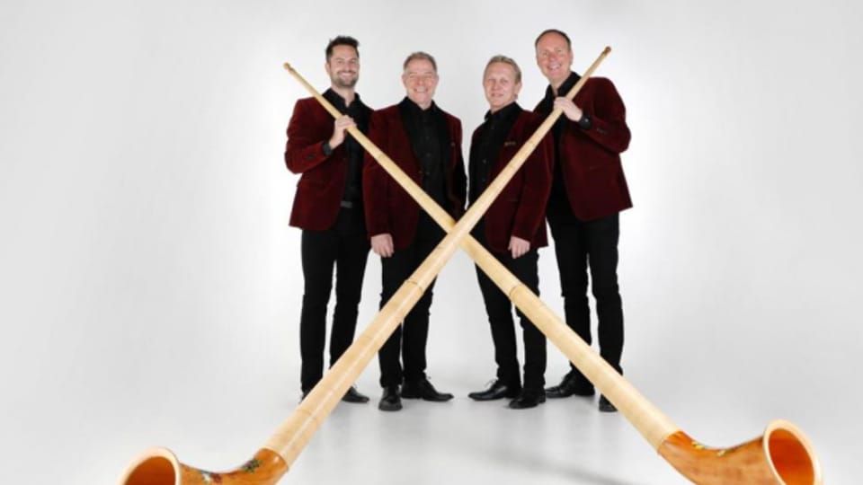 Das originelle Alphornquartett Lochus - Audio & Podcasts - SRF