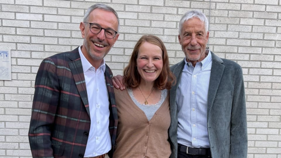 Psychiaterin Esther Pauchard und Strategieberater Daniel Eckmann ...