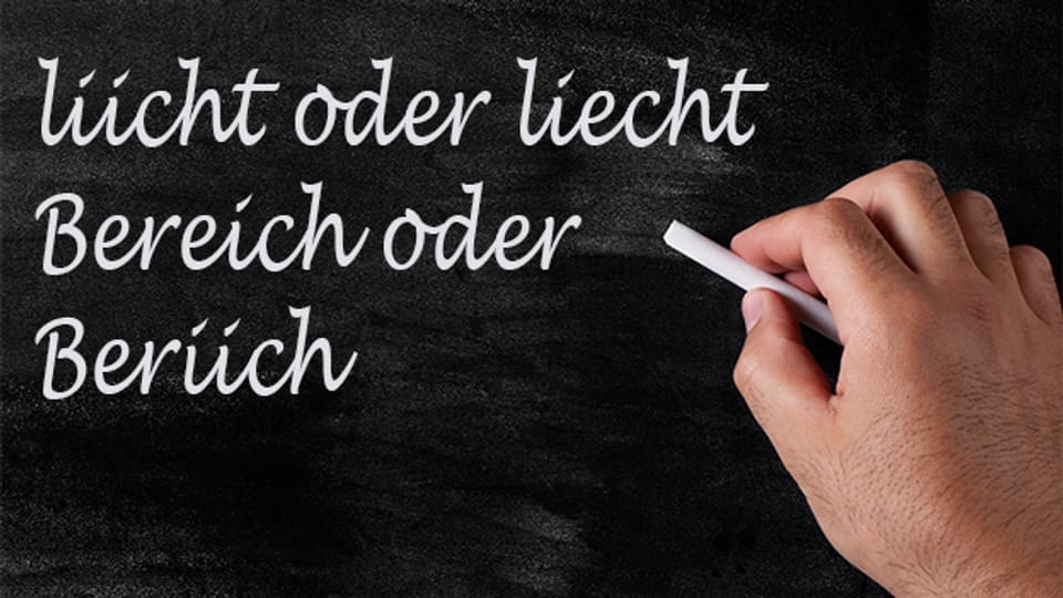 Ist «liicht» oder «liecht»richtig? - Audio & Podcasts - SRF