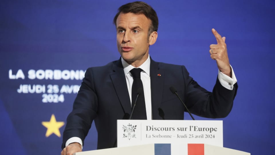 Emmanuel Macron sorgt sich um Europa - Audio & Podcasts - SRF