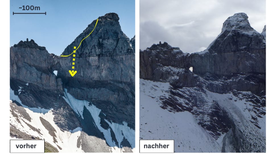 Geologe Thomas Buckingham zum Felssturz beim Martinsloch - Audio ...