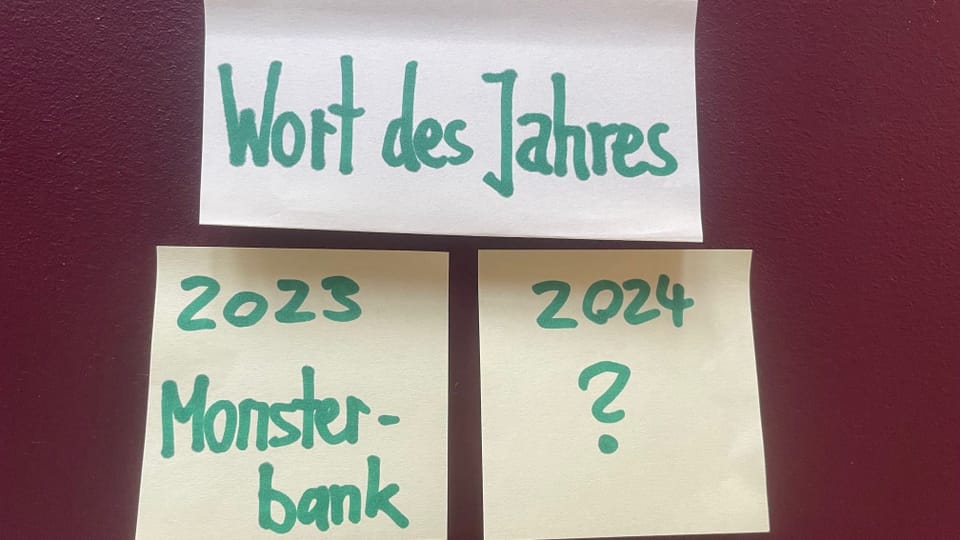 Das Wort des Jahres 2024 - bestimmen Sie mit - Audio & Podcasts - SRF