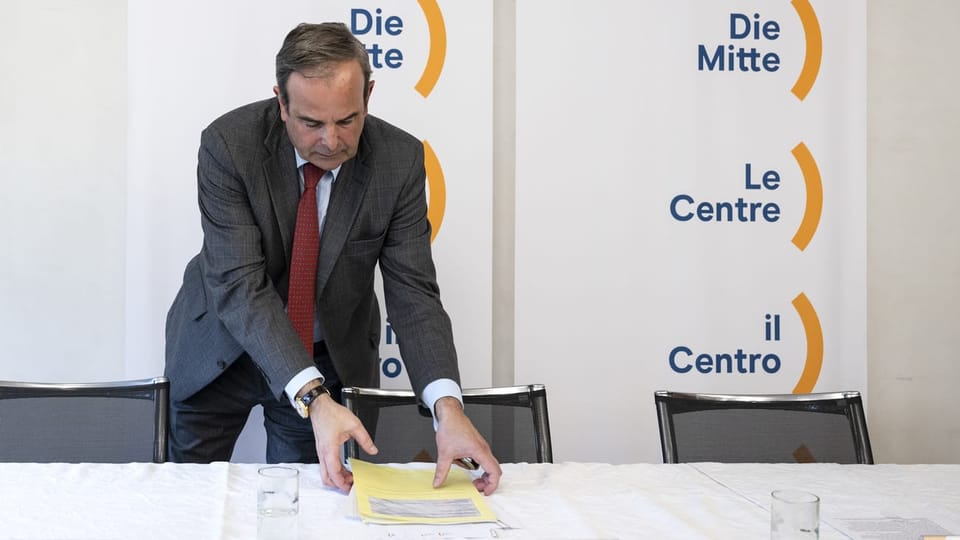 Gerhard Pfister tritt im Sommer als Mitte-Präsident zurück - Audio ...