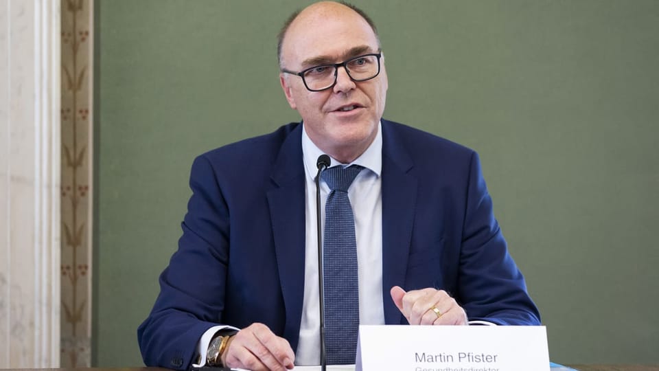 Der Zuger Regierungsrat Martin Pfister will Bundesrat werden - Audio ...